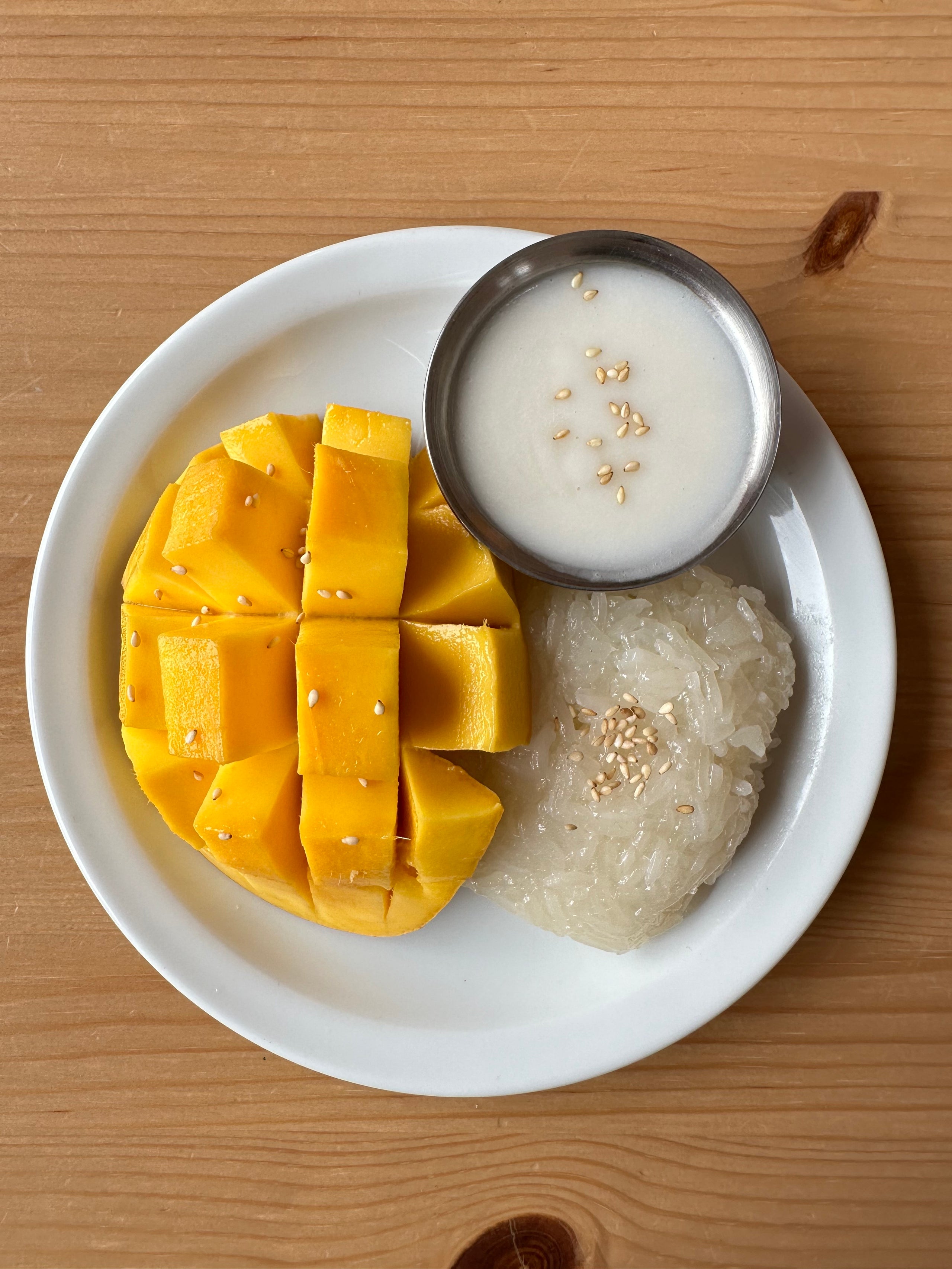 Thai Mango Sticky Rice Dessert | Sun Prince Restaurant (Fredericton)
